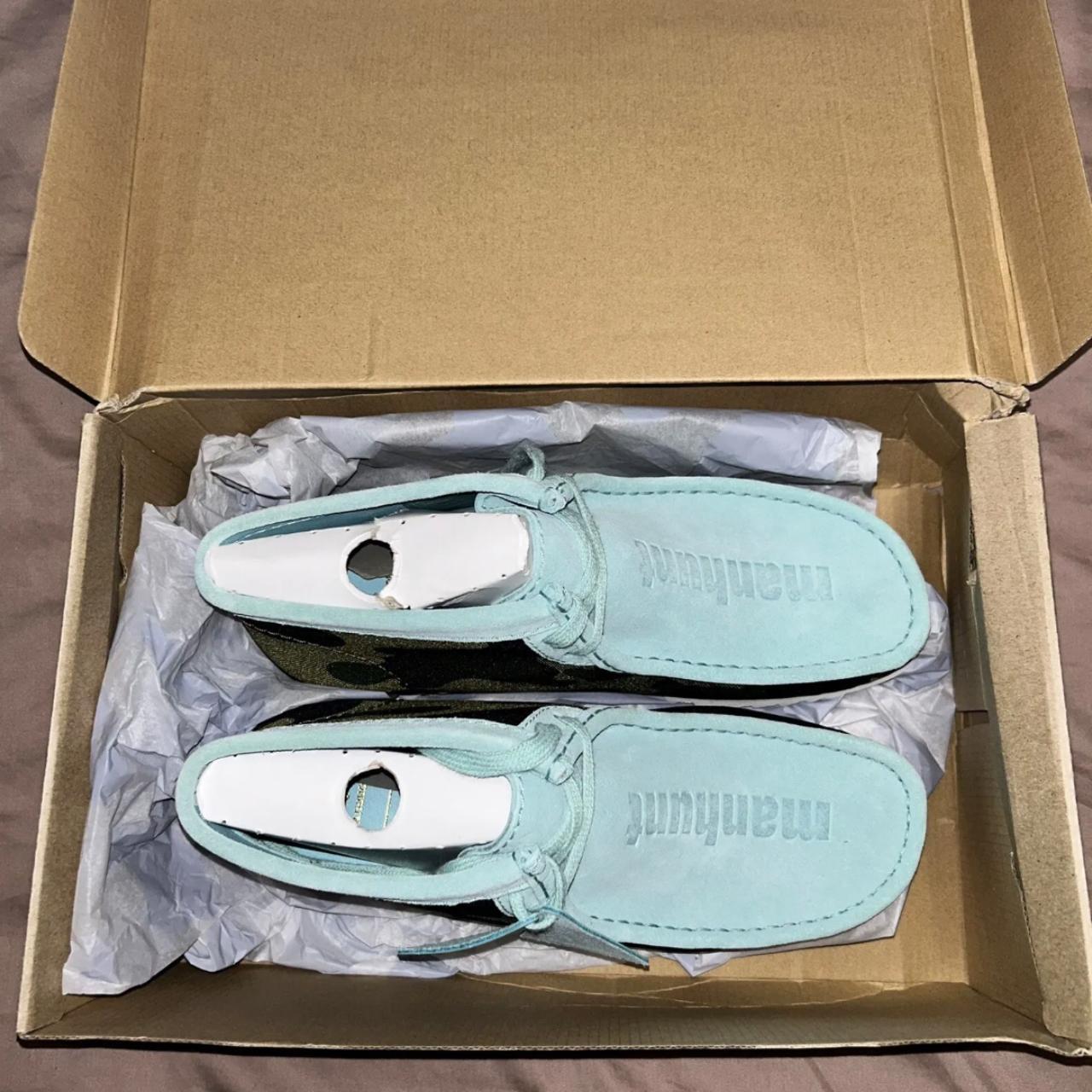 •SOLD• Clarks Originals x Bape A Bathing Ape Wallabe... - Depop