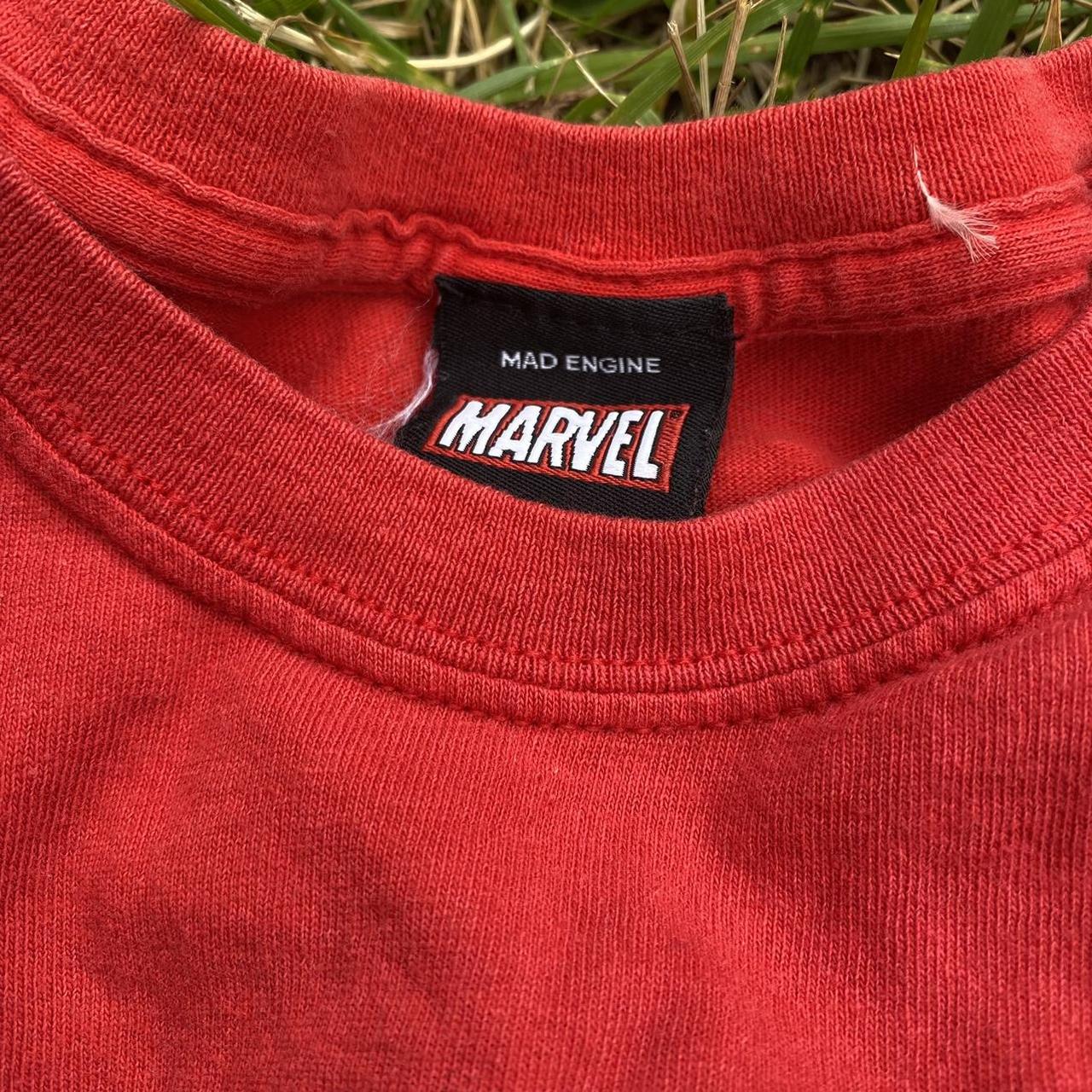 Mad Engine Men's Red T-shirt | Depop