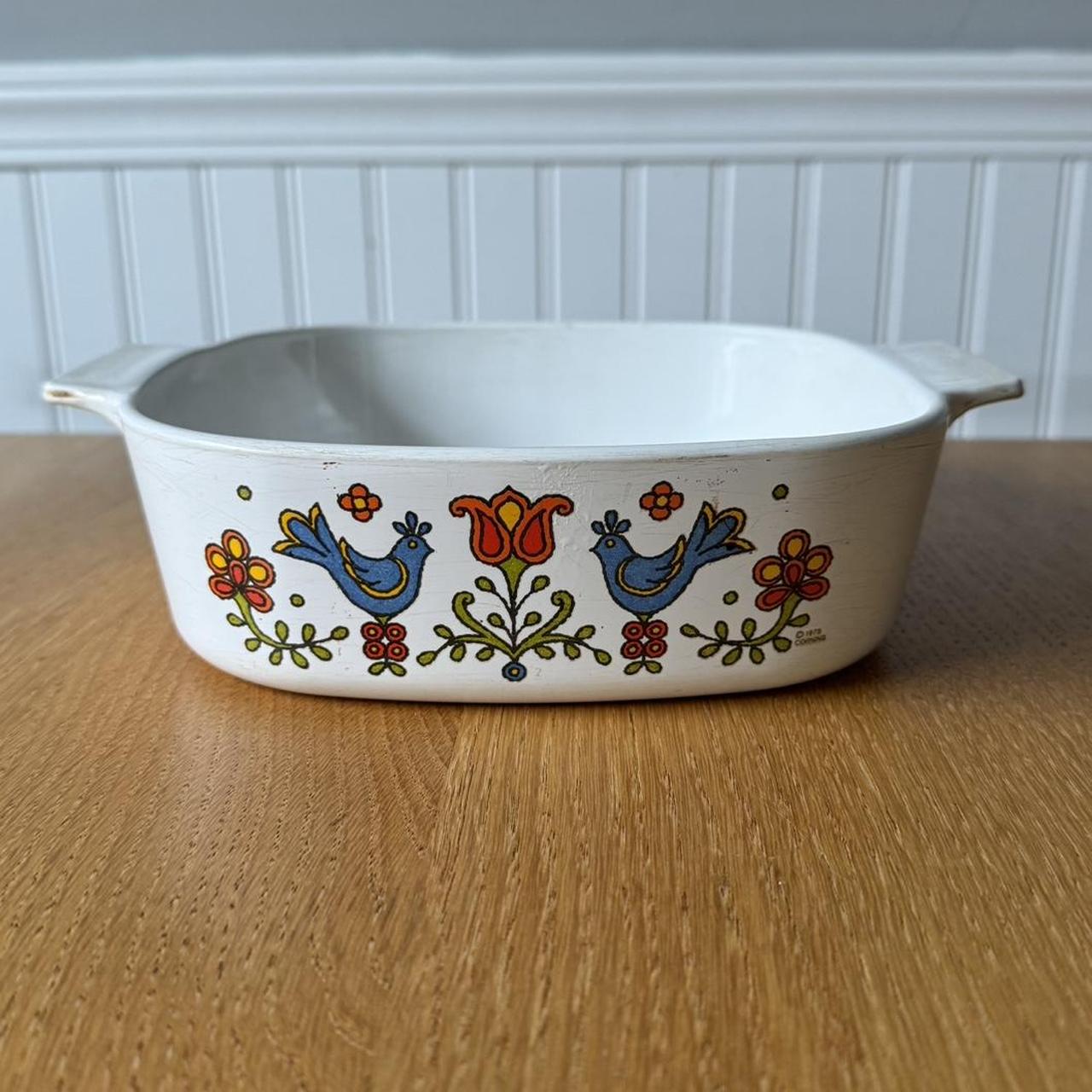 Vintage Corning Ware Casserole Dish 1975 Country... | Depop