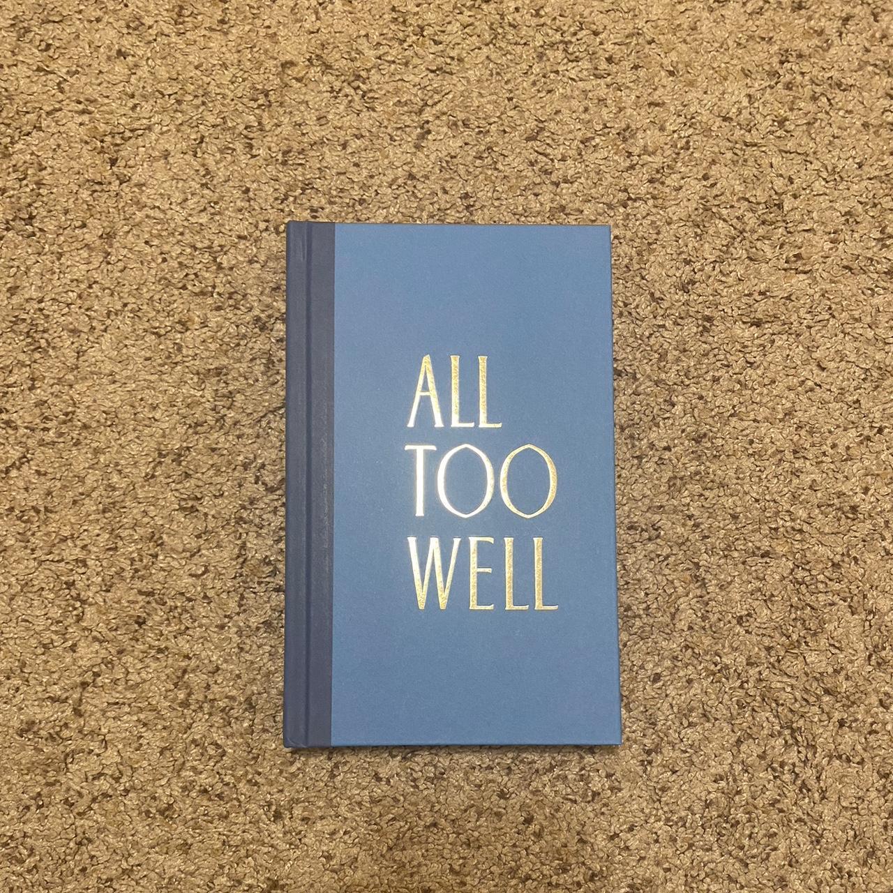 🧣💙All Too Well (Taylor’s Version) journal💙🧣 never... - Depop