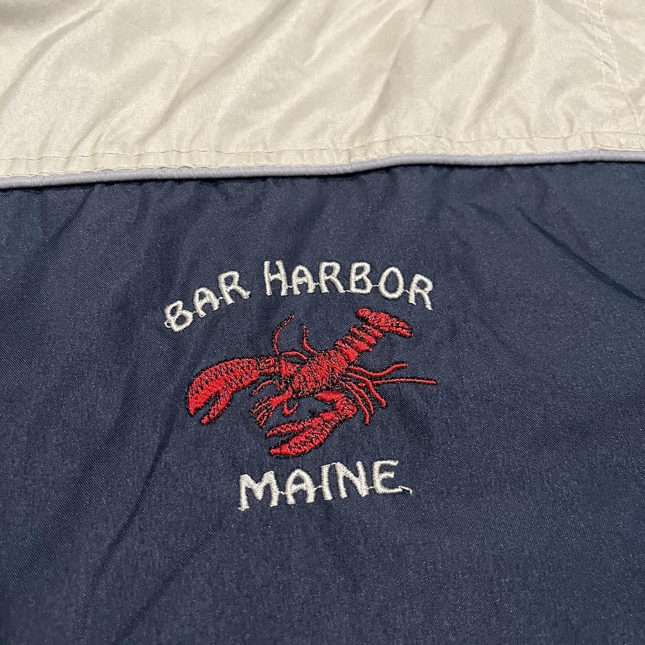 vintage Bar Harbor, Maine jacket removable zipper... - Depop