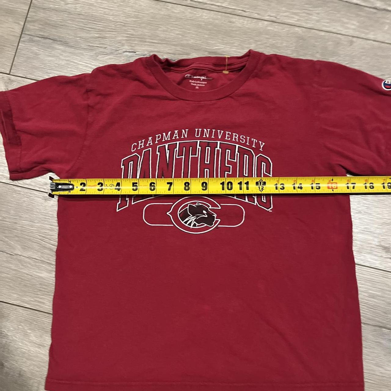 champion chapman university youth tshirt size 8 (see... - Depop