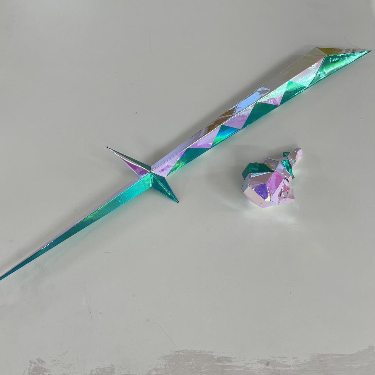 Lio Fotia’s sword and flame cosplay costume props... - Depop