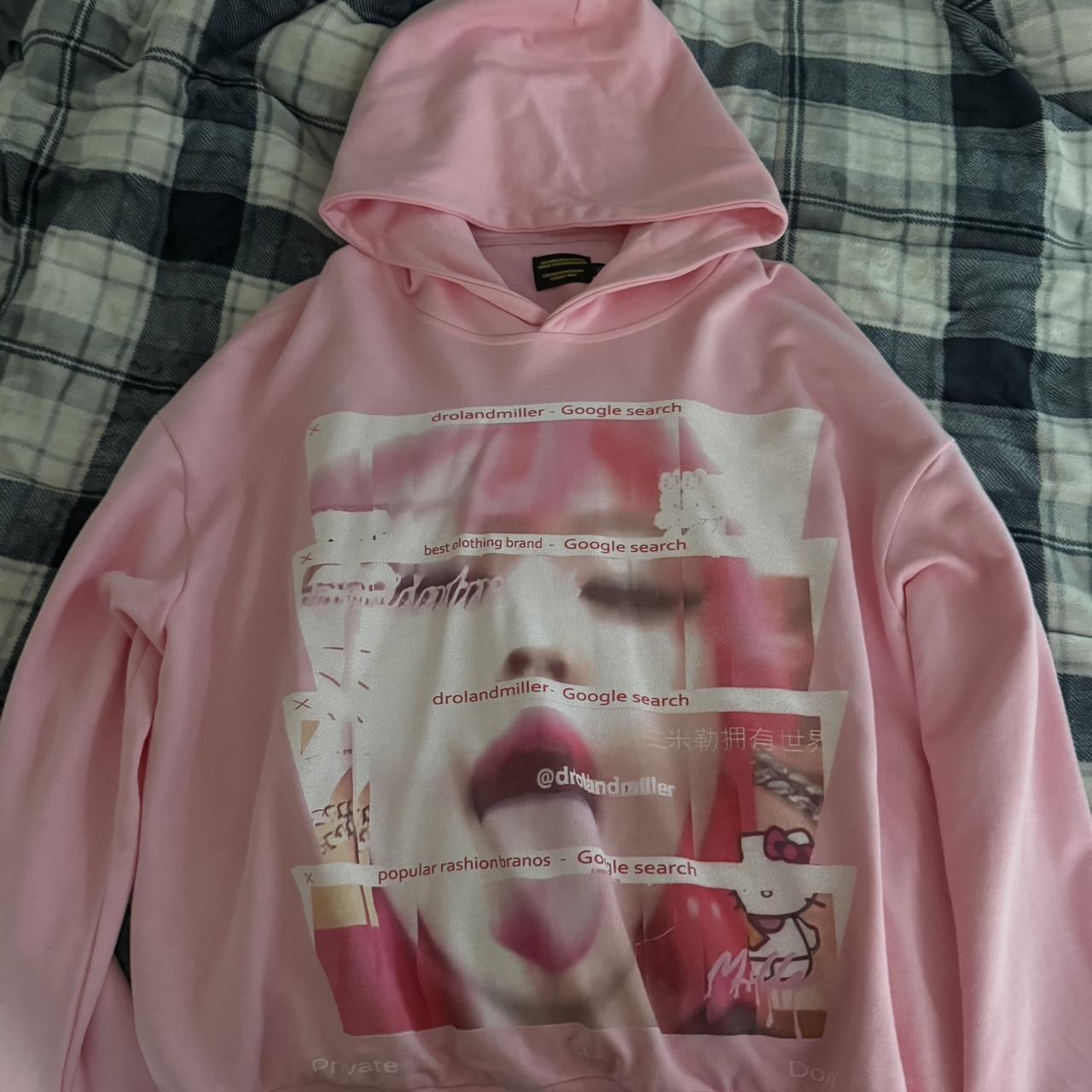 Droland miller v5 “pinky” hoodie size XL... | Depop