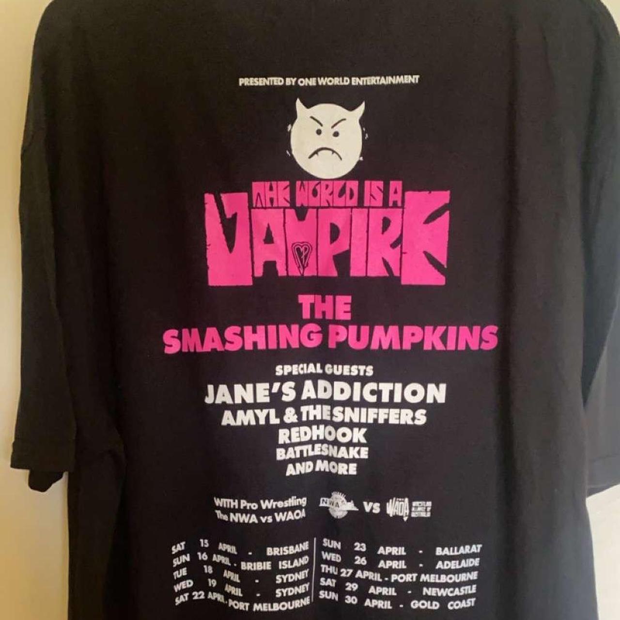 The Smashing Pumpkins Tour Shirt - Depop