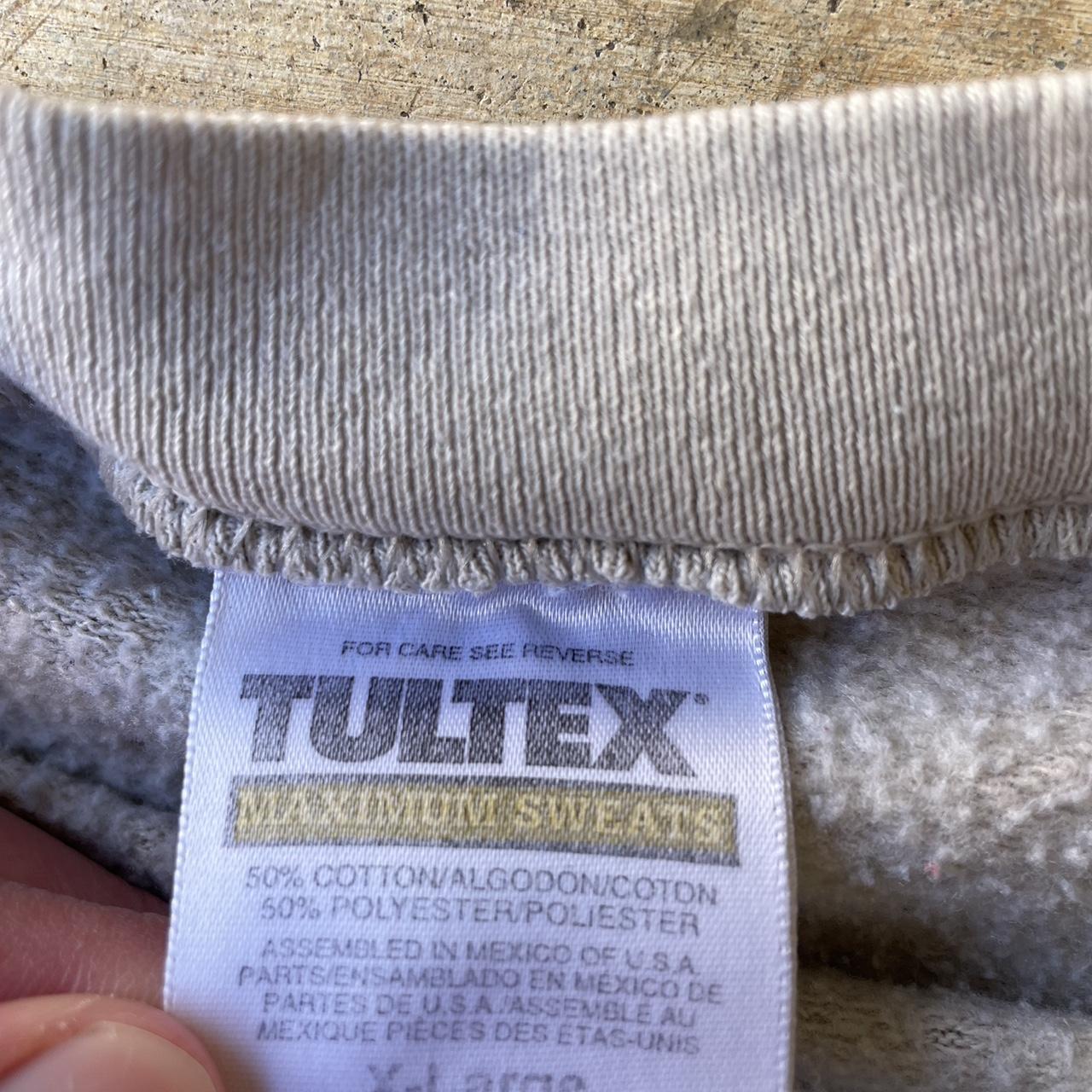 Tultex Men's Cream Sweatshirt | Depop