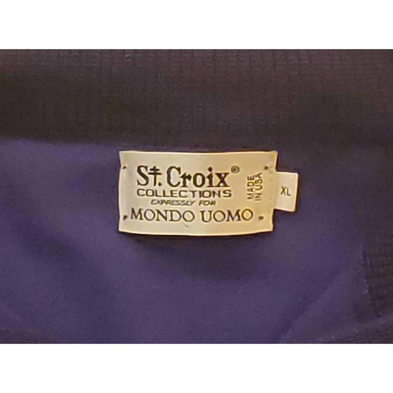 St. Croix Collections For Mondo Uomo 1/4 Zip Sweater... - Depop