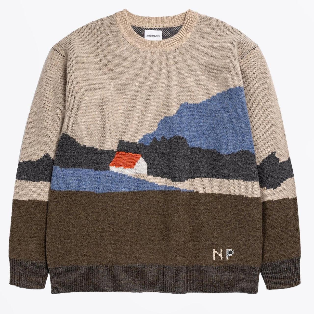 Norse Project knitwear Mountain House Sweater Size XL - Depop