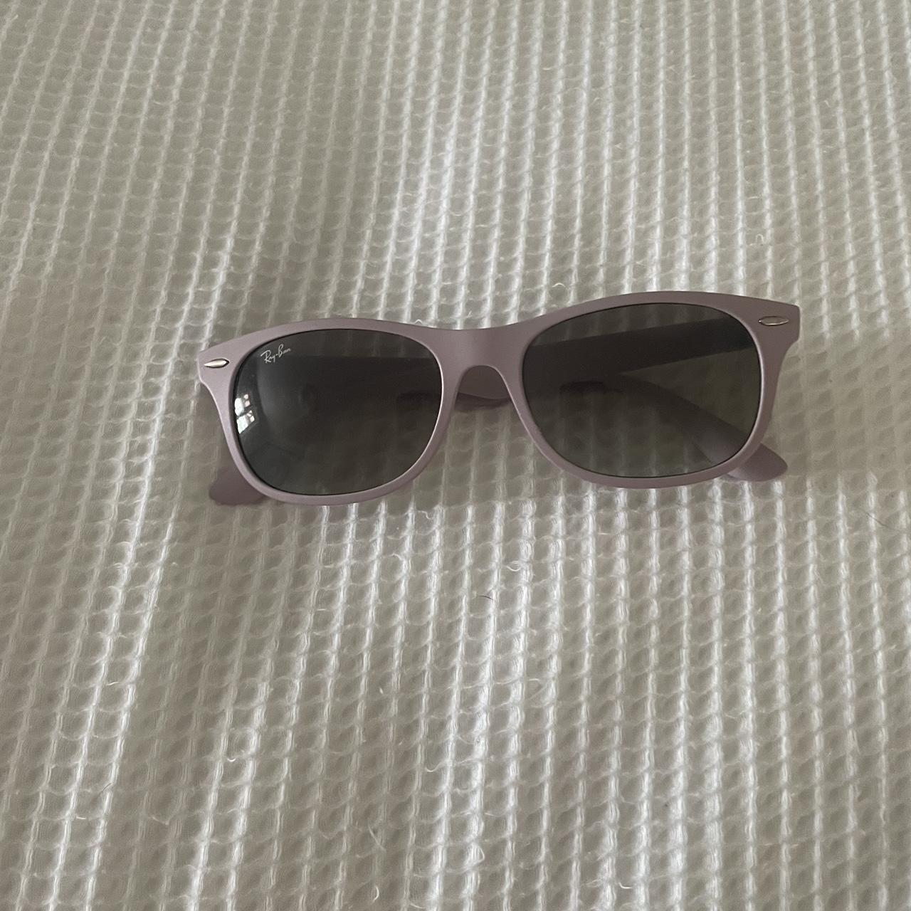 Ray-ban lilac #sunnies #sunglasses #rayban - Depop