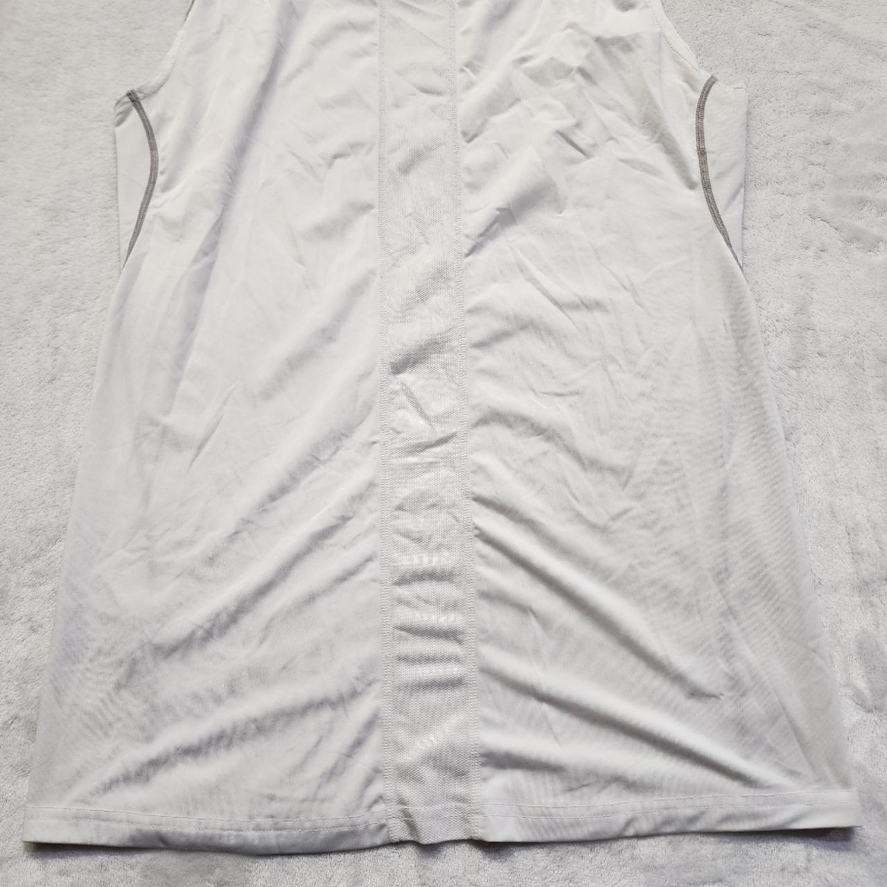 Nike Pro Dri-Fit Men's White Athletic Compression... - Depop