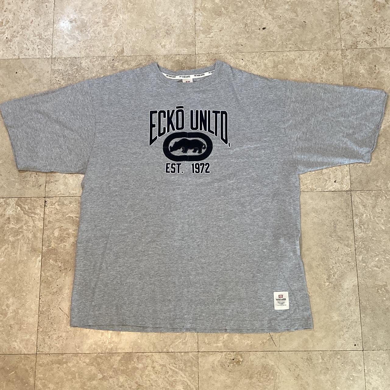 Late 2000s Echo Tee, Textured Logos 🔹 Price: $15 🔹... - Depop