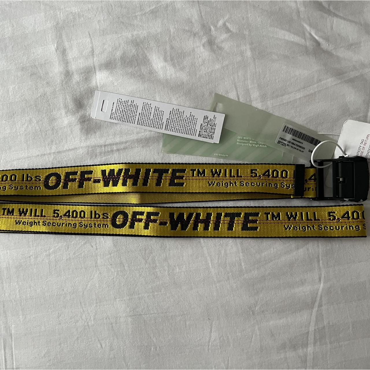 Off white belt - Depop