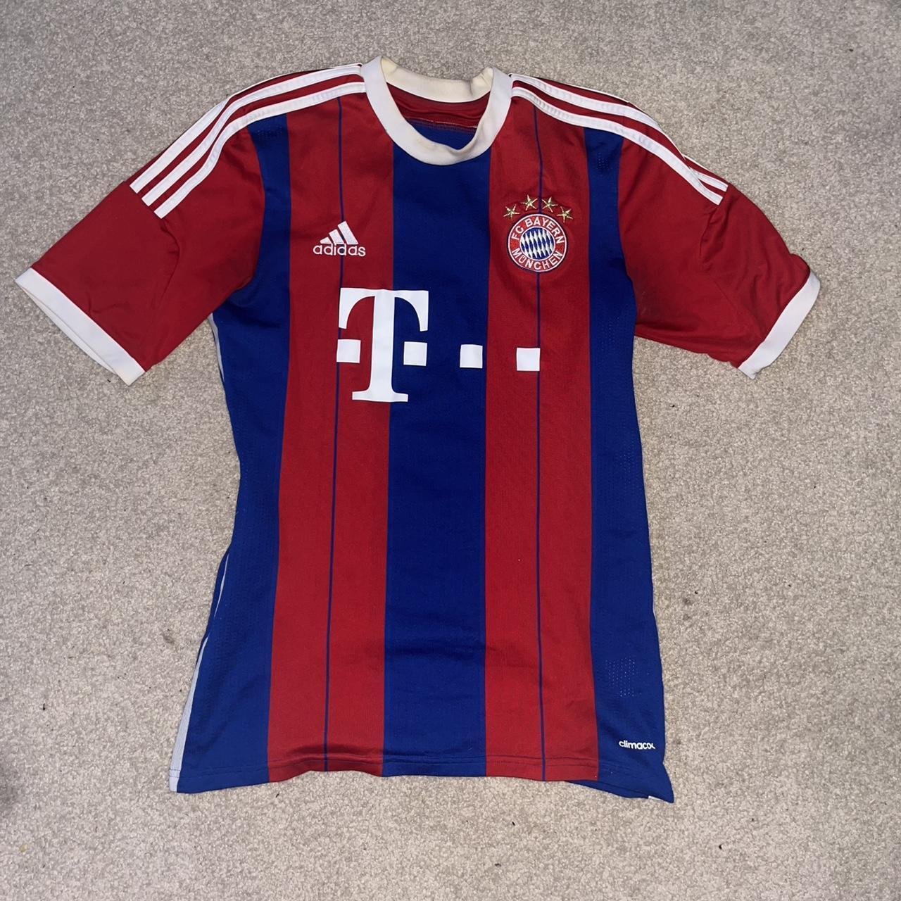 retro Bayern munich football jersey #soccer... | Depop