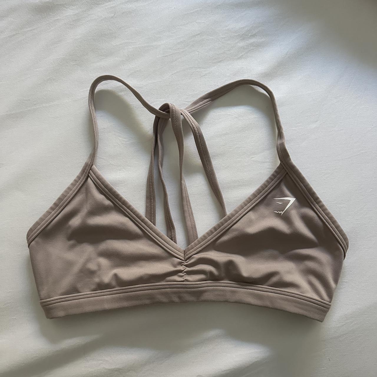 Gym shark bra size XS light dusty pink | Depop