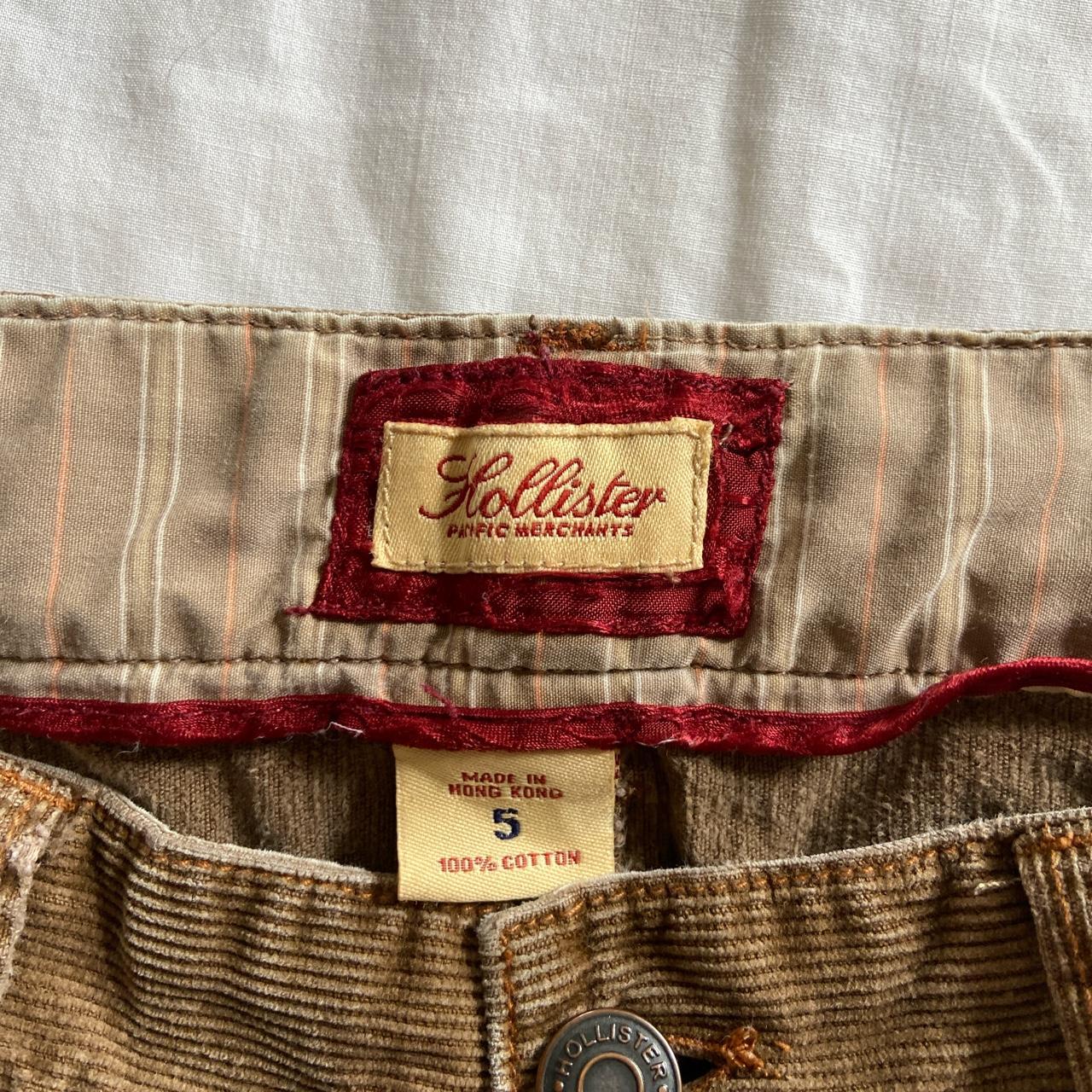 Vintage 2000s Hollister pacific merchants tan cotton... | Depop