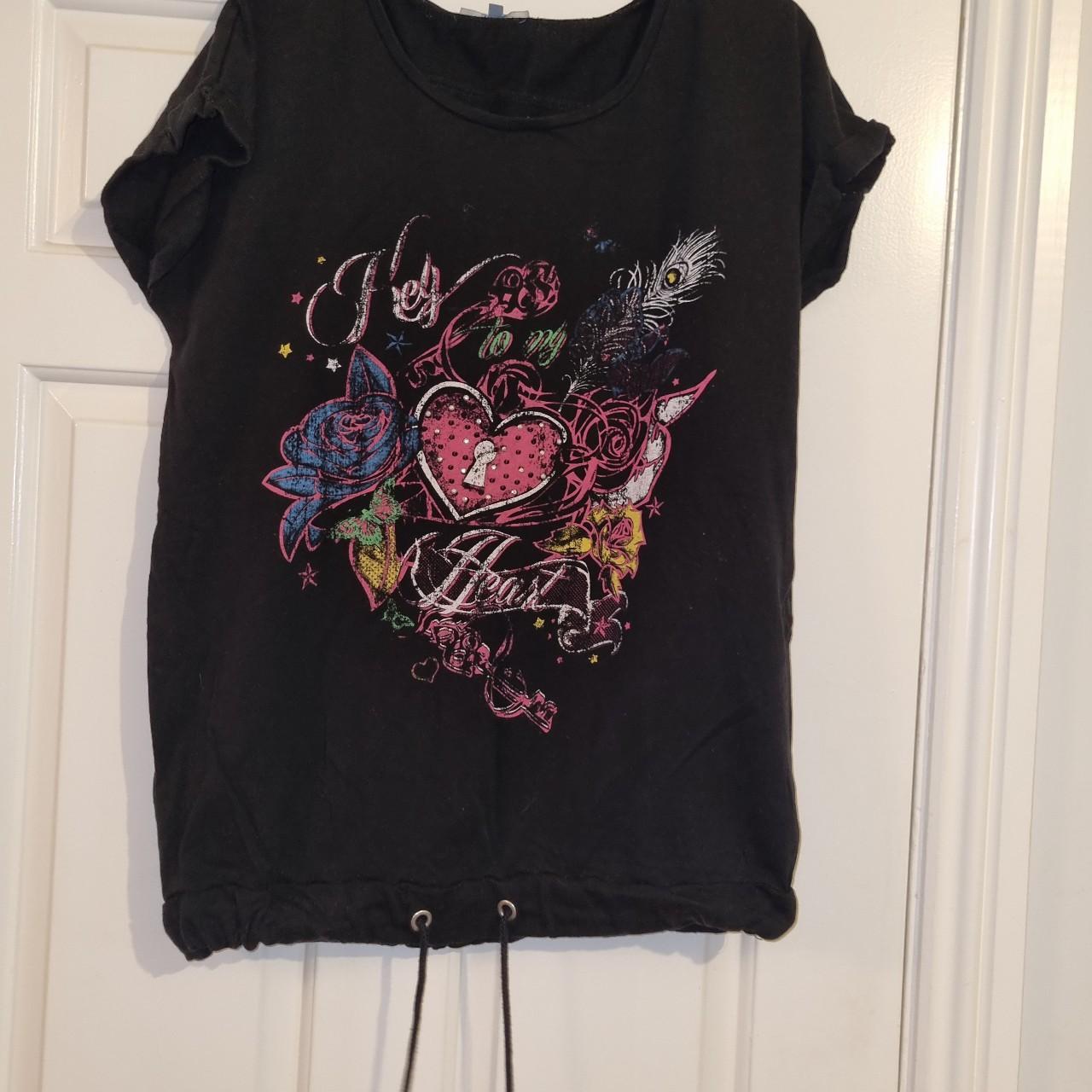 Women's Evie Black long top~Size 12 Preloved-great... - Depop