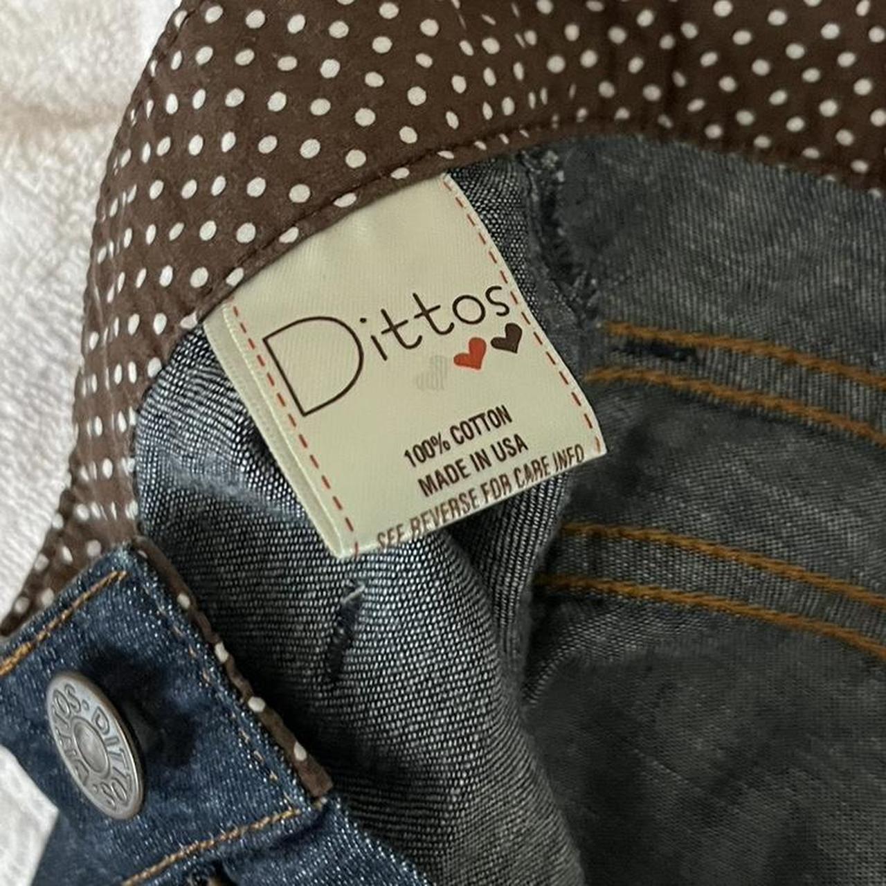 Dittos 2000s vintage flare jeans -midrise, super... - Depop