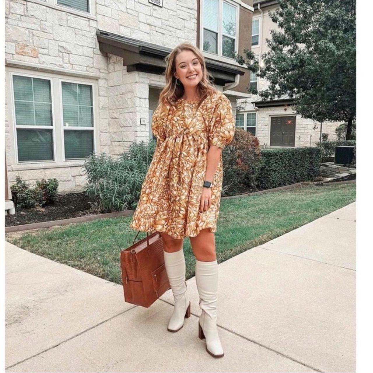 Kika Vargas Mum Floral Puff Sleeve Mini Dress New | Depop Kika Vargas Mum Floral Puff Sleeve Mini Dress New | Depop