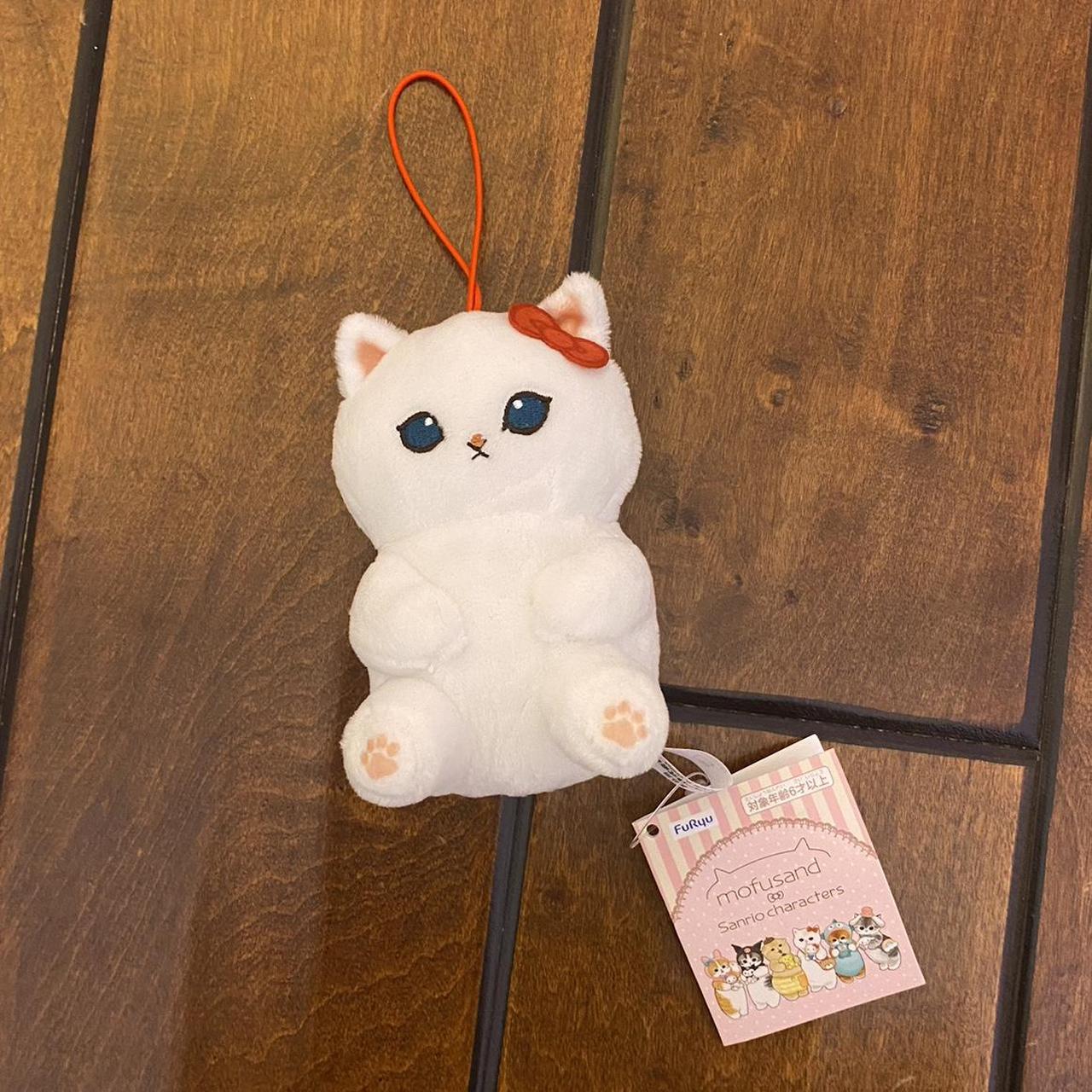 mofusand plush keychain (sanrio collab- hello... - Depop