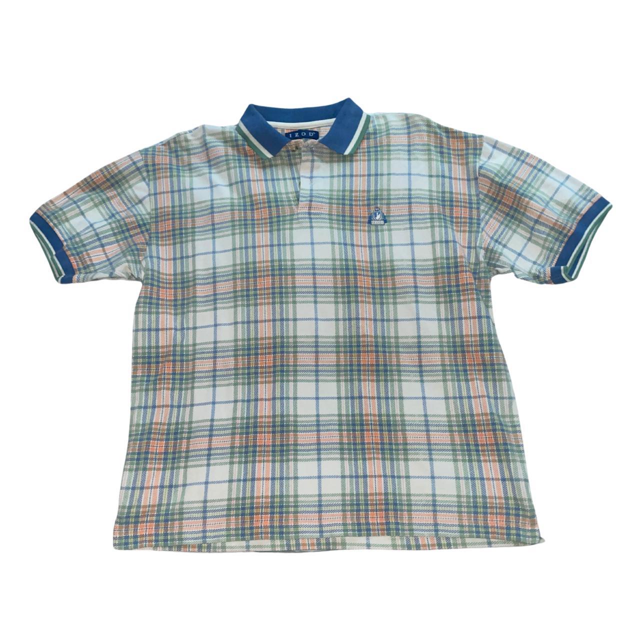 Retro IZOD 90's Style Polo Shirt #90's #Polo... - Depop
