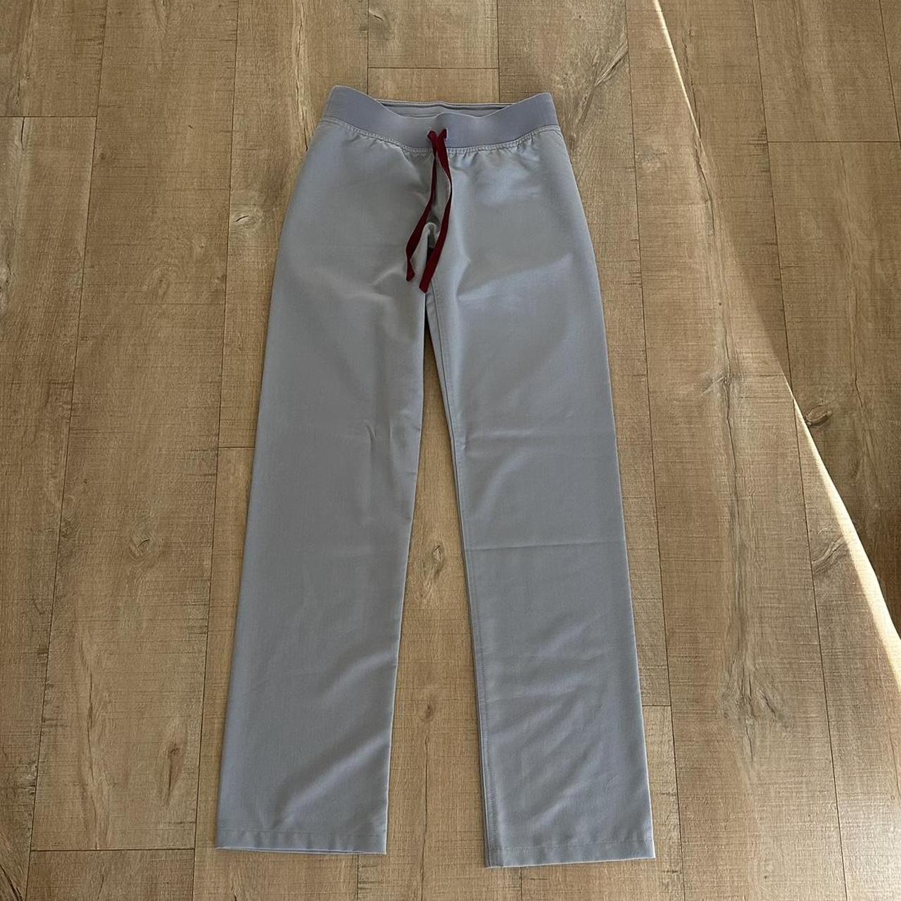 Figs Light Grey Straight Leg Scrubs -Great... - Depop