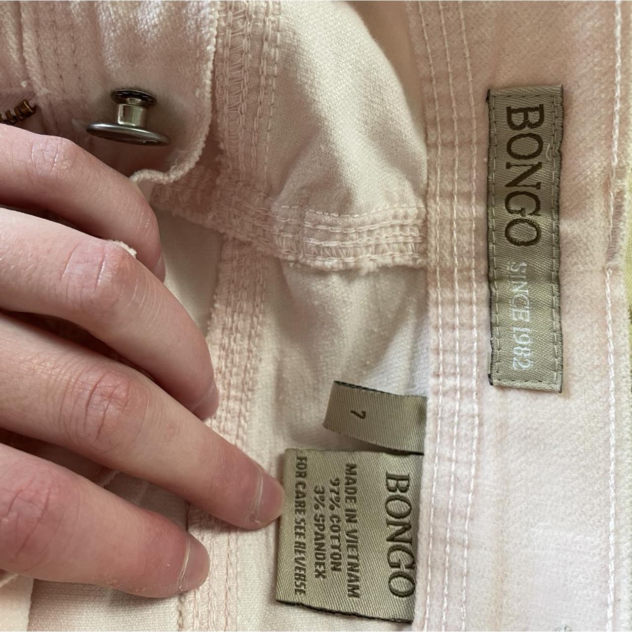 dead stock pink BONGO corduroy pants, they cinch on... - Depop