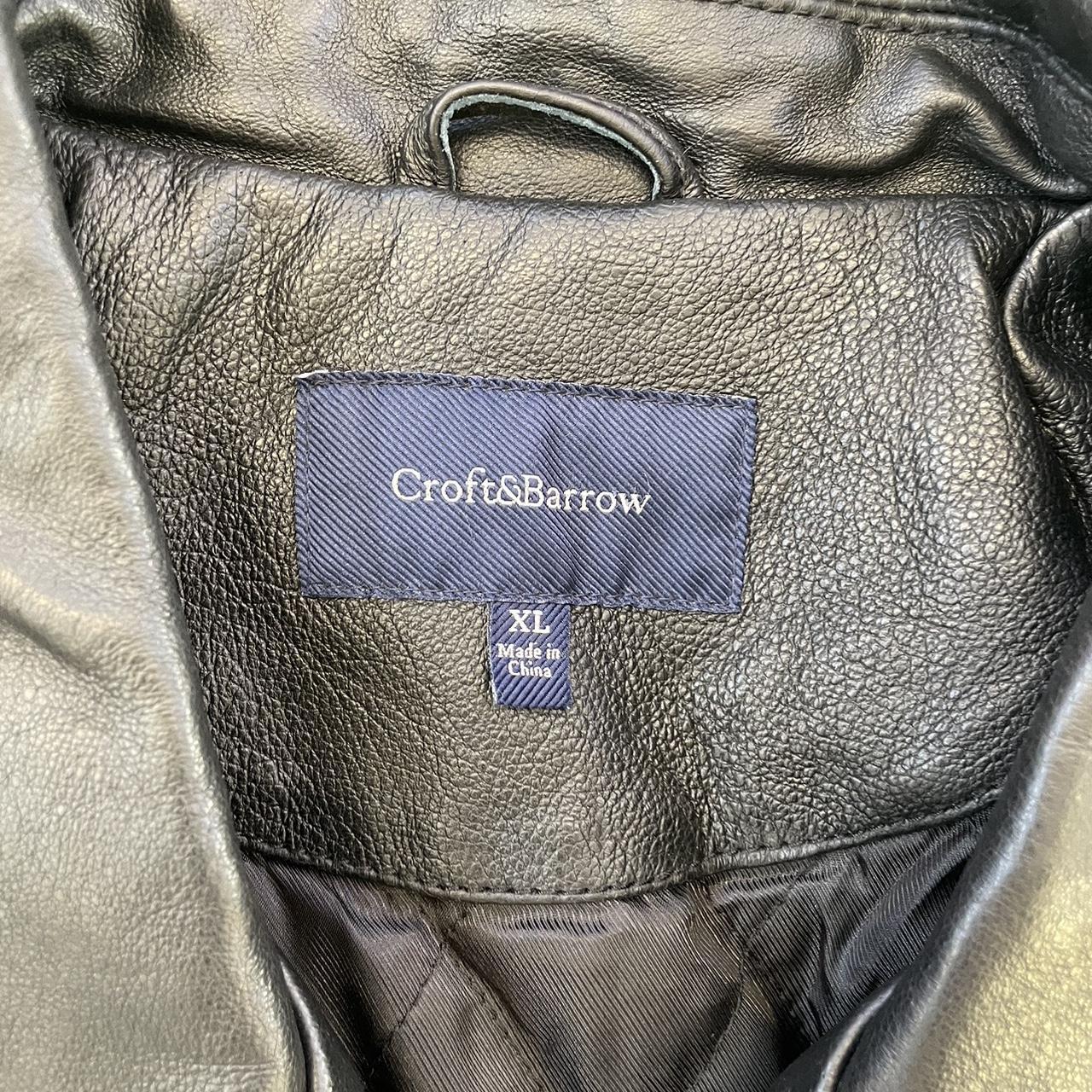 Croft&Barrow leather jacket! Extra large! From the... - Depop