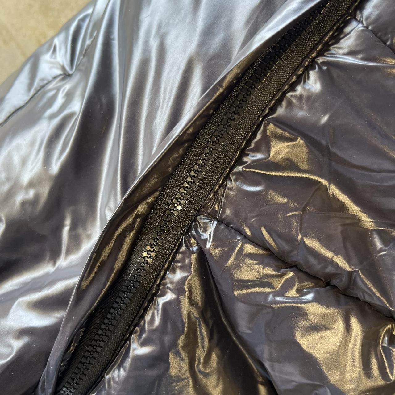 Drip Kid down shiny puffer jacket size large Goose... | Depop