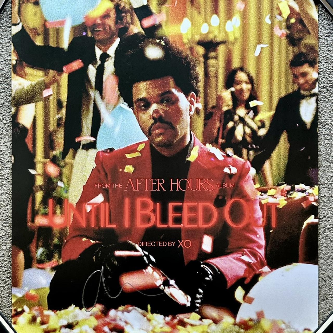 The Weeknd SIGNED Until I Bleed Out After Hours... | Depop