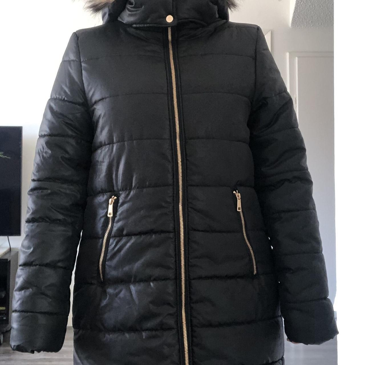 H&M Women's Black Jacket | Depop