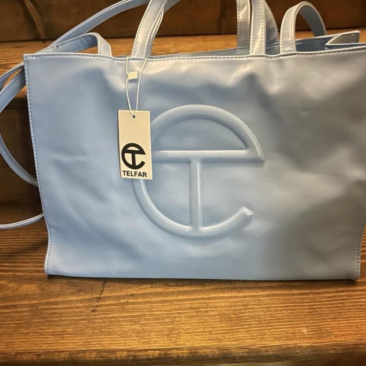 #TelfarTote Sky-blue Teflar bag, size L. Brand new.... | Depop