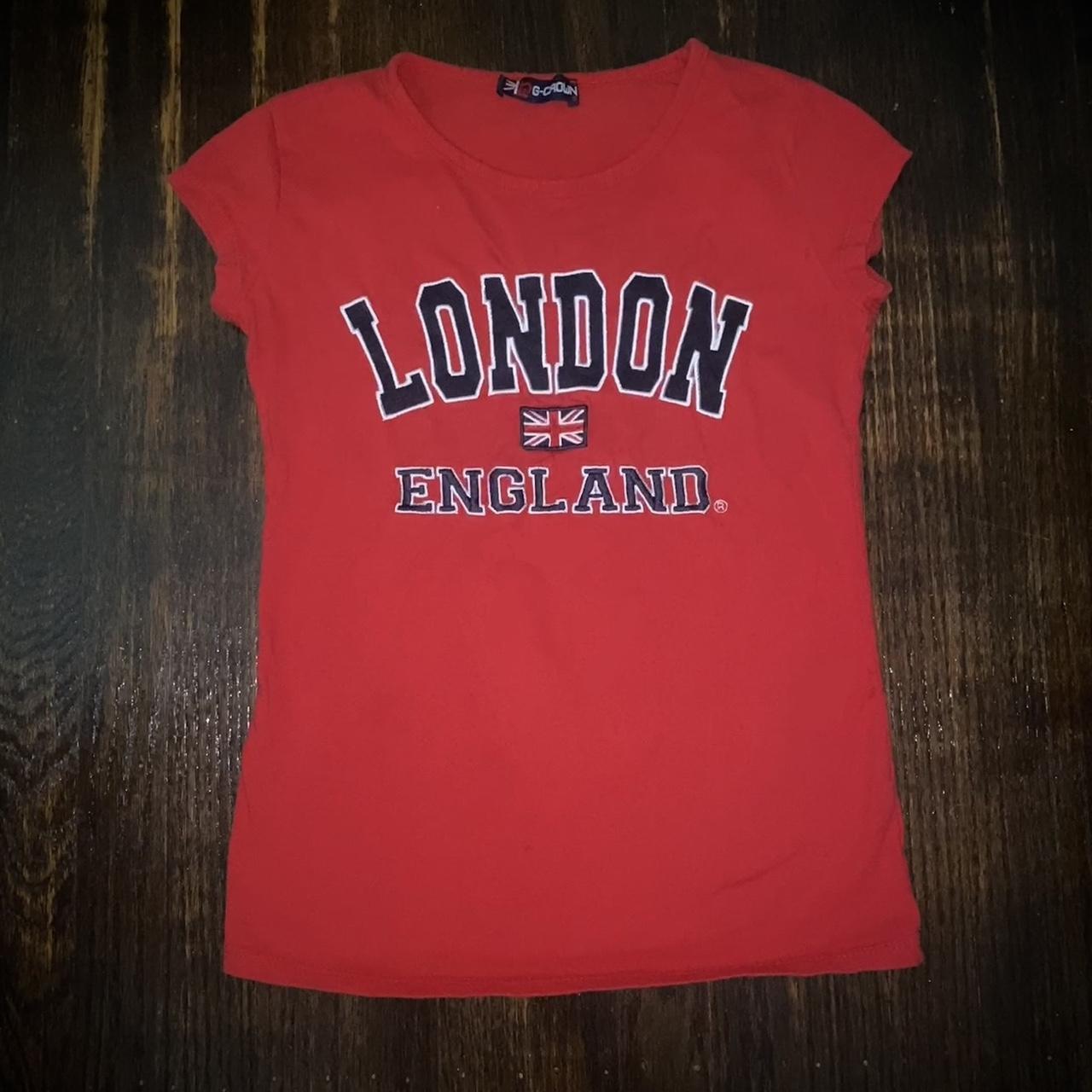 super cute london england shirt s-xs - Depop