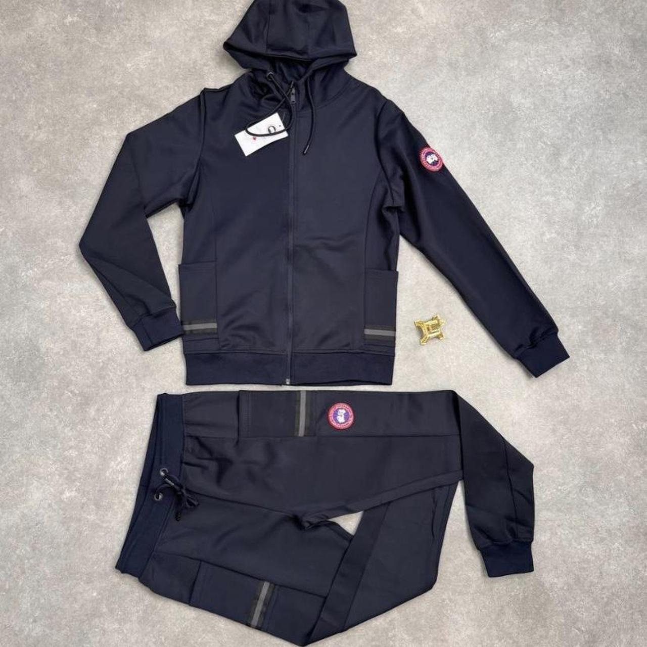 Navy Canada Goose tracksuit #tracksuit Brand new... - Depop