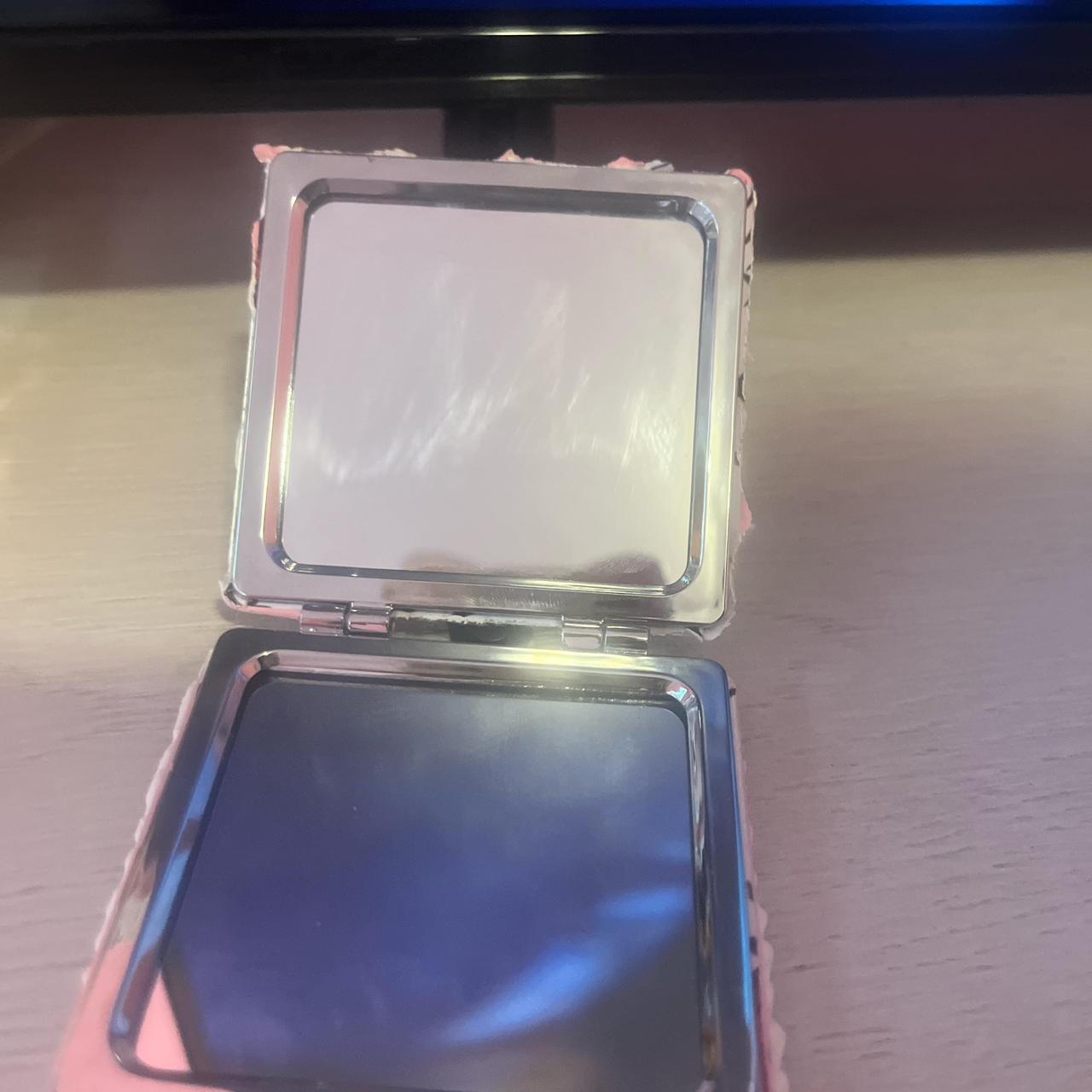 Pink hand made decoden mirror with cats and unicorns - Depop