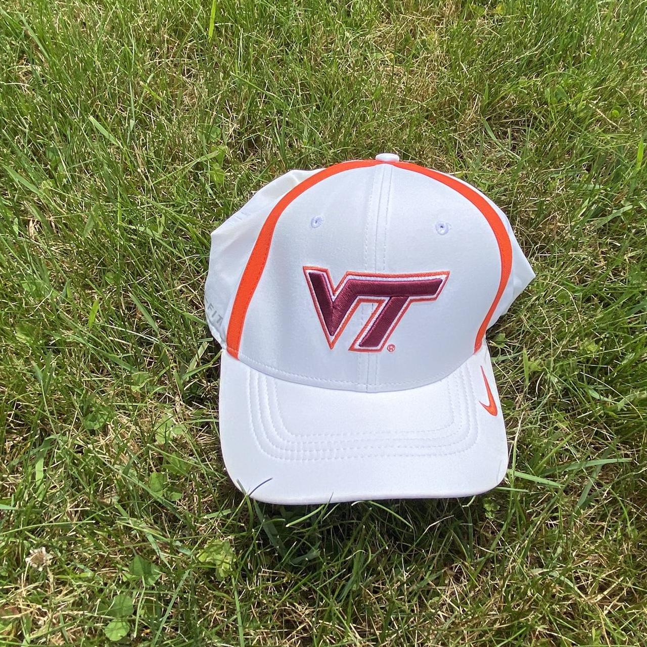 Nike dri-fit white VT cap some staining on back as... - Depop