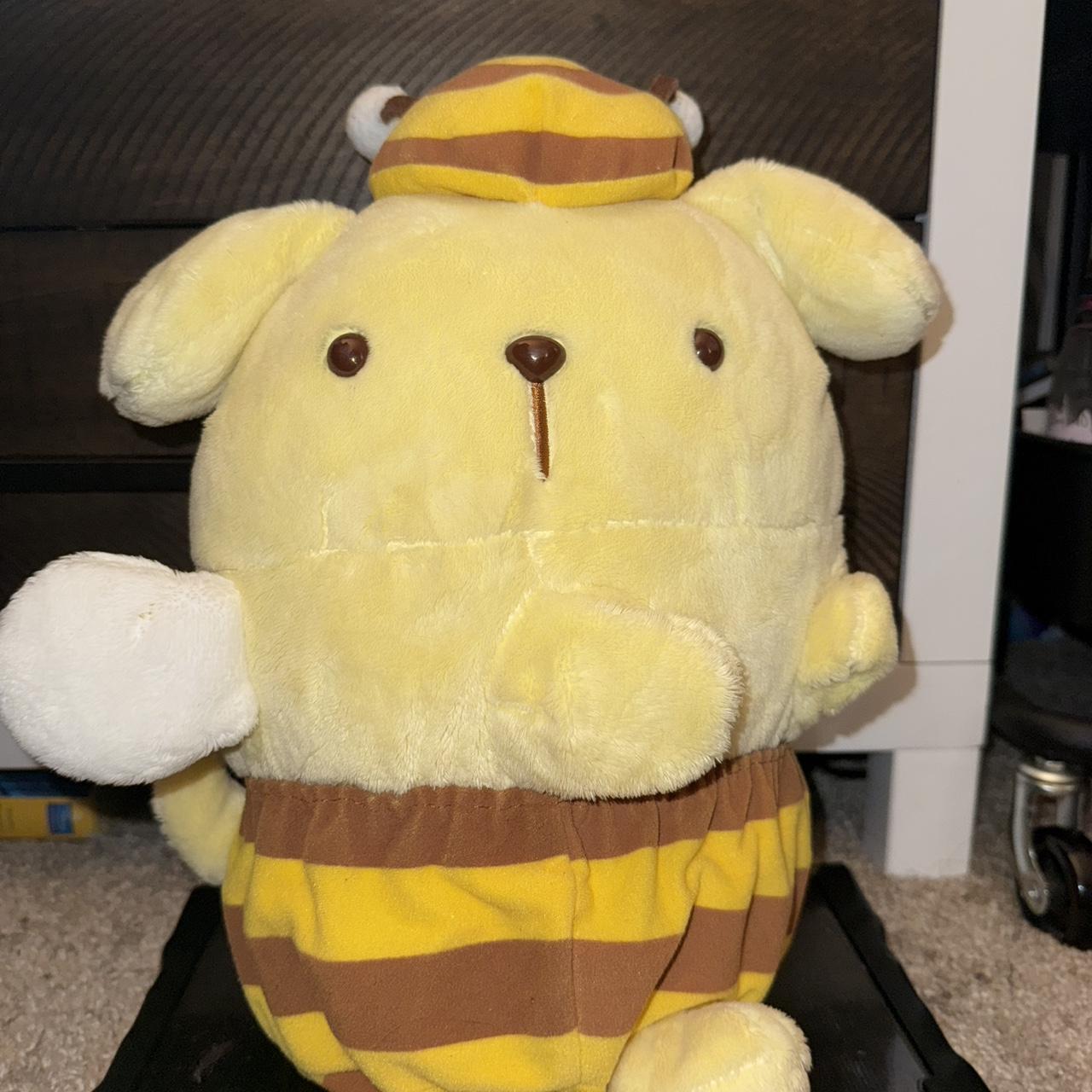 Sanrio Pompompurin Bee Plush #sanrio #pompompurin... | Depop