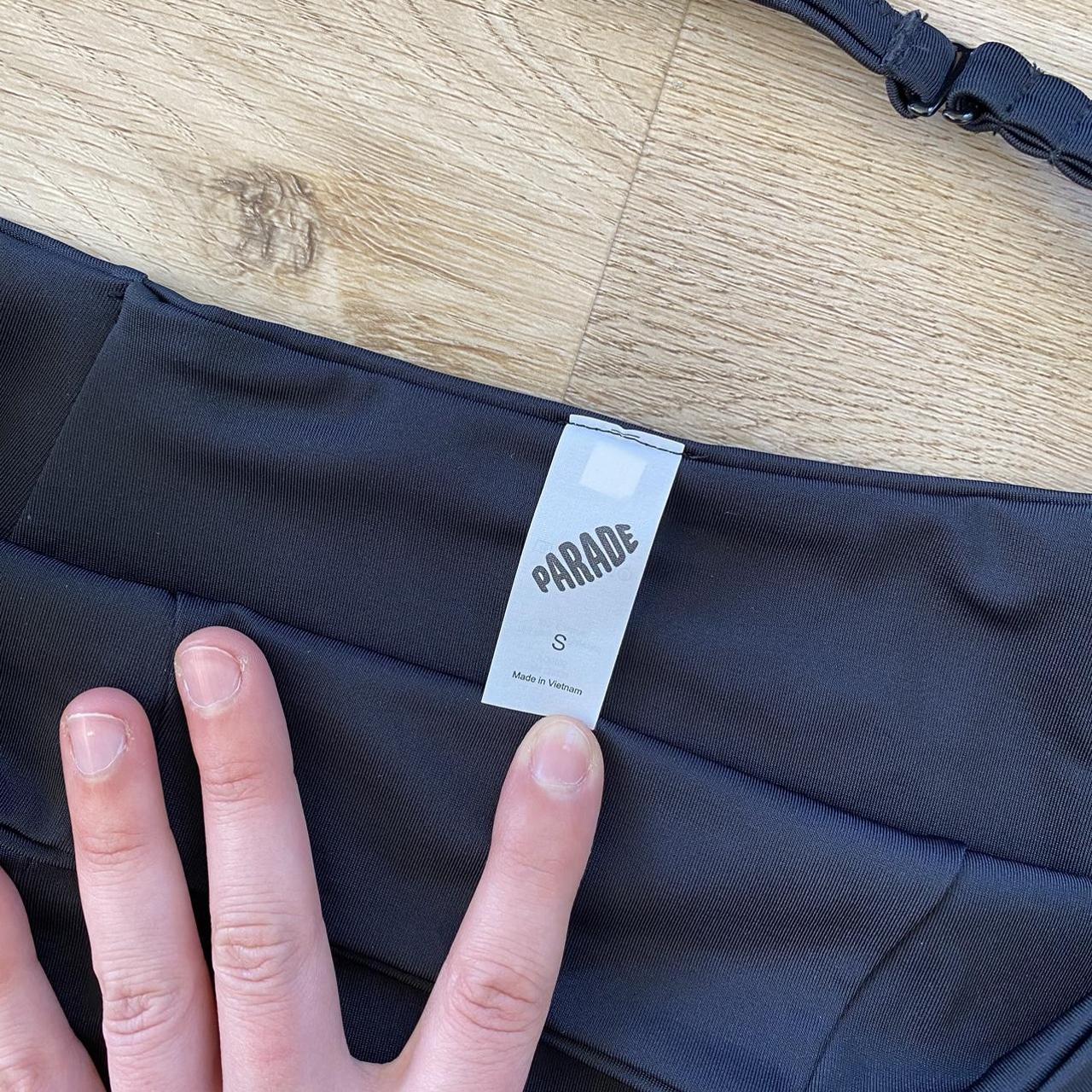 Parade brand two piece bikini swimsuit in black.... - Depop