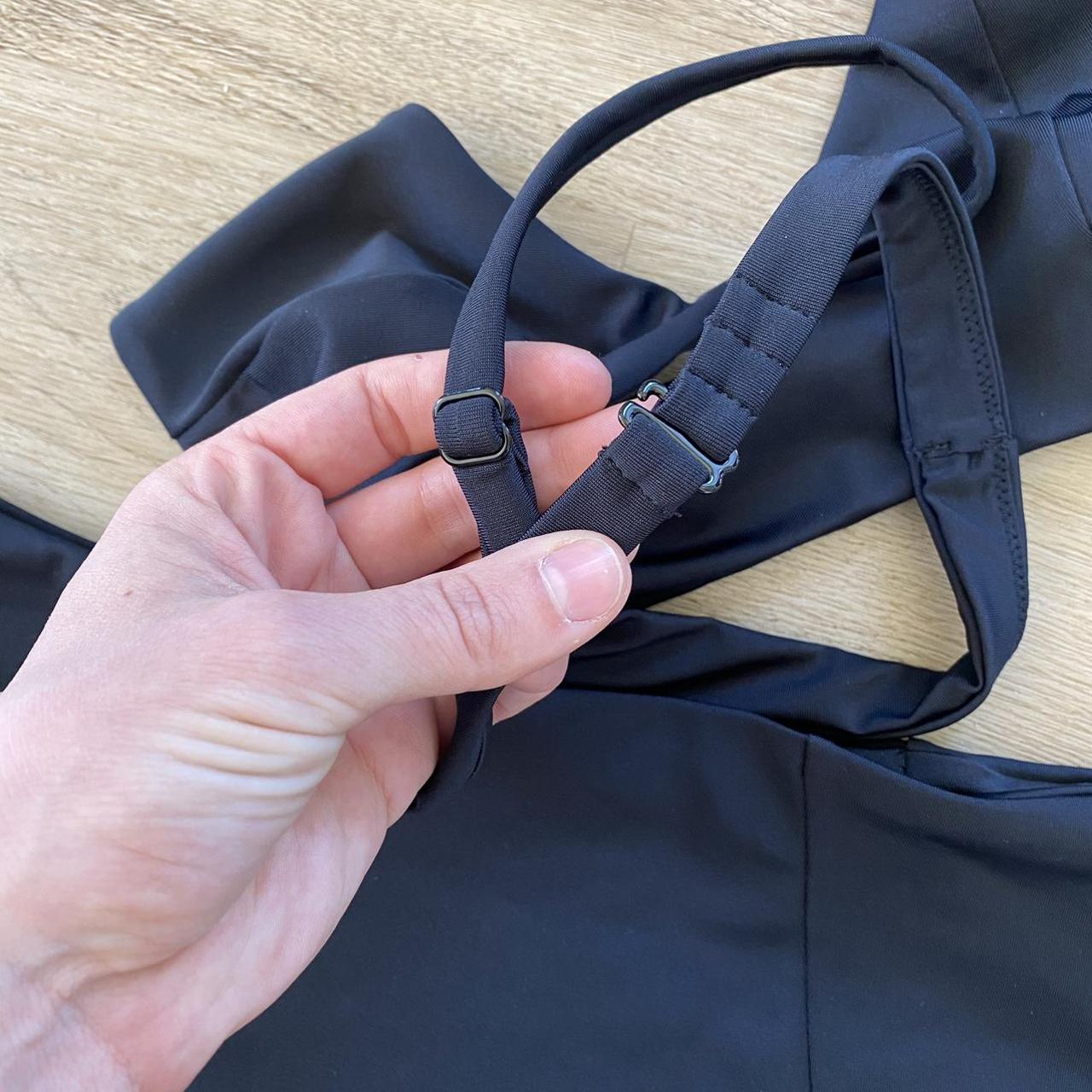 Parade brand two piece bikini swimsuit in black.... - Depop