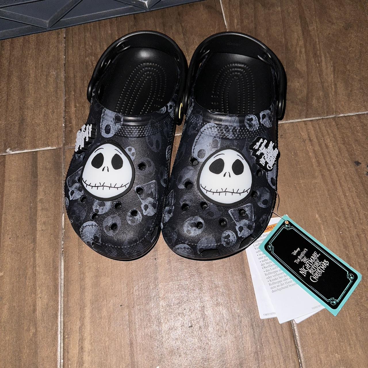 Tim Burton’s The Nightmare Before Christmas crocs... - Depop