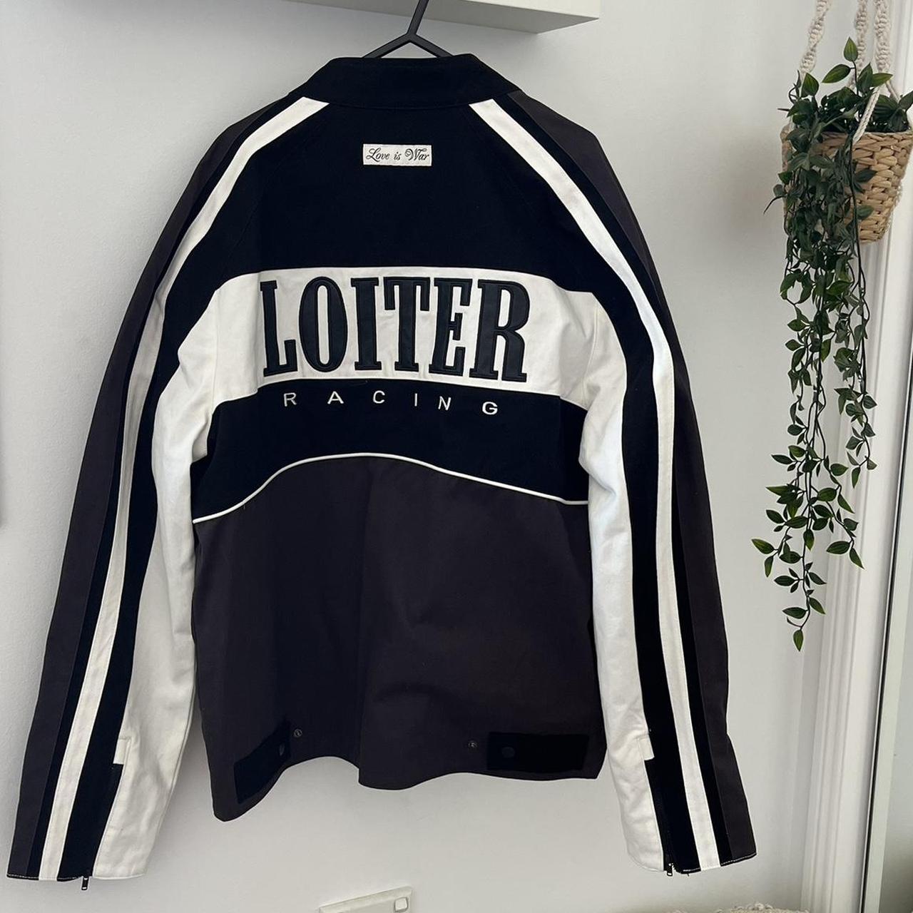 Loiter Motor Jacket - Black Size - Large perfect... - Depop