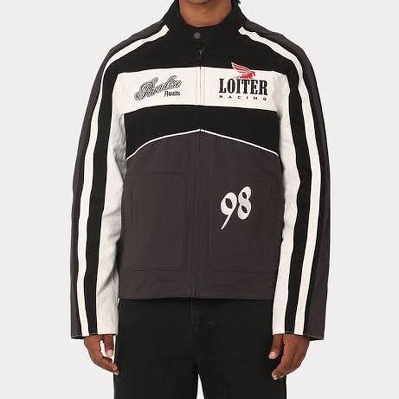 Loiter Motor Jacket - Black Size - Large perfect... - Depop