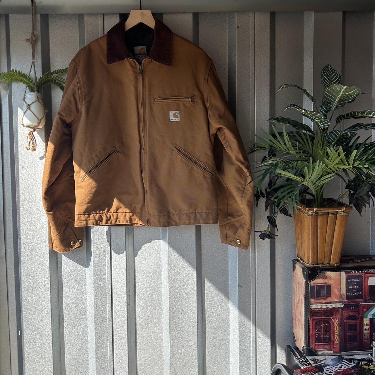 Vintage Detroit Style Carhartt Jacket made in... - Depop