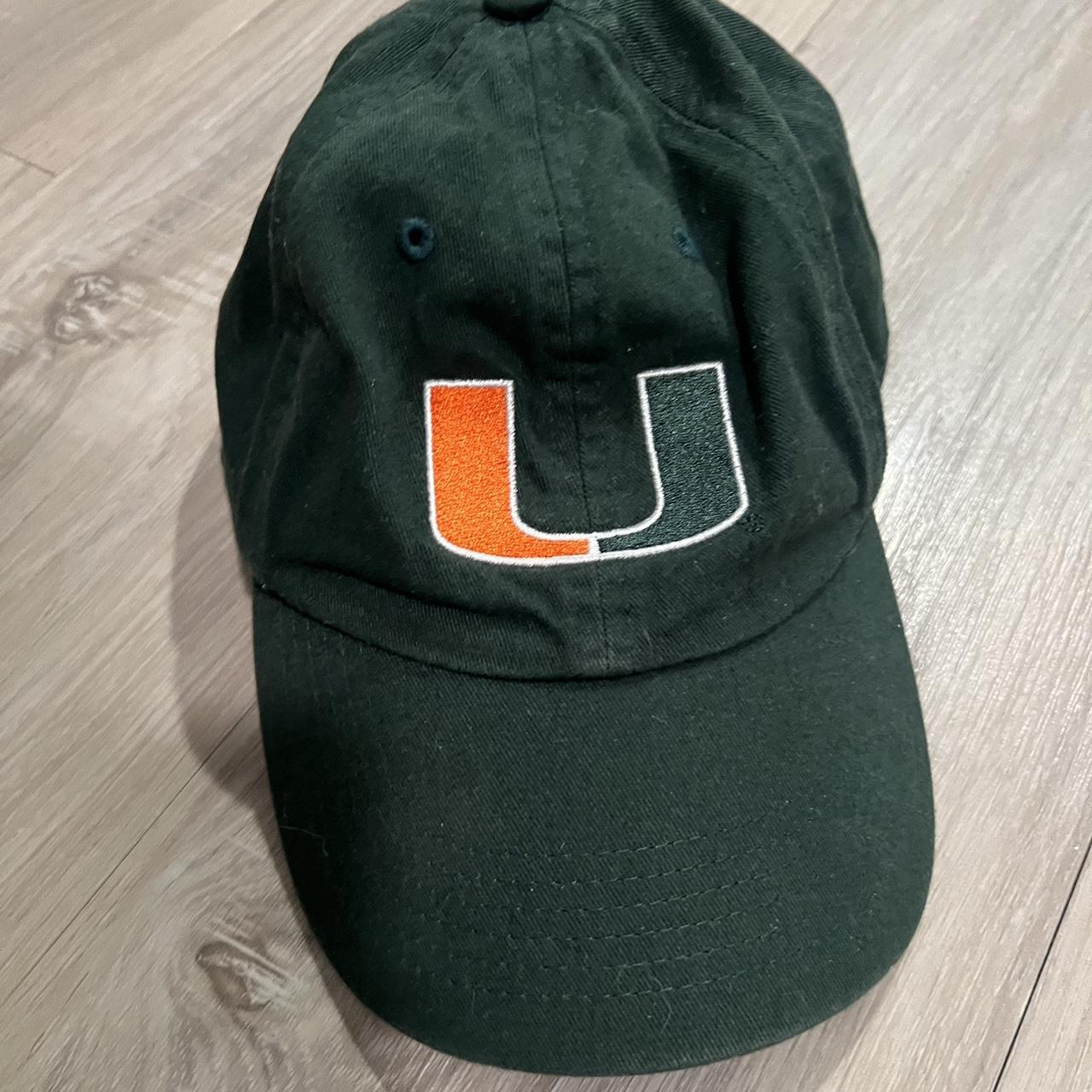 UMIAMI hat🧡💚🙌🏼 Perfect for Tailgate’s and Games! - Depop