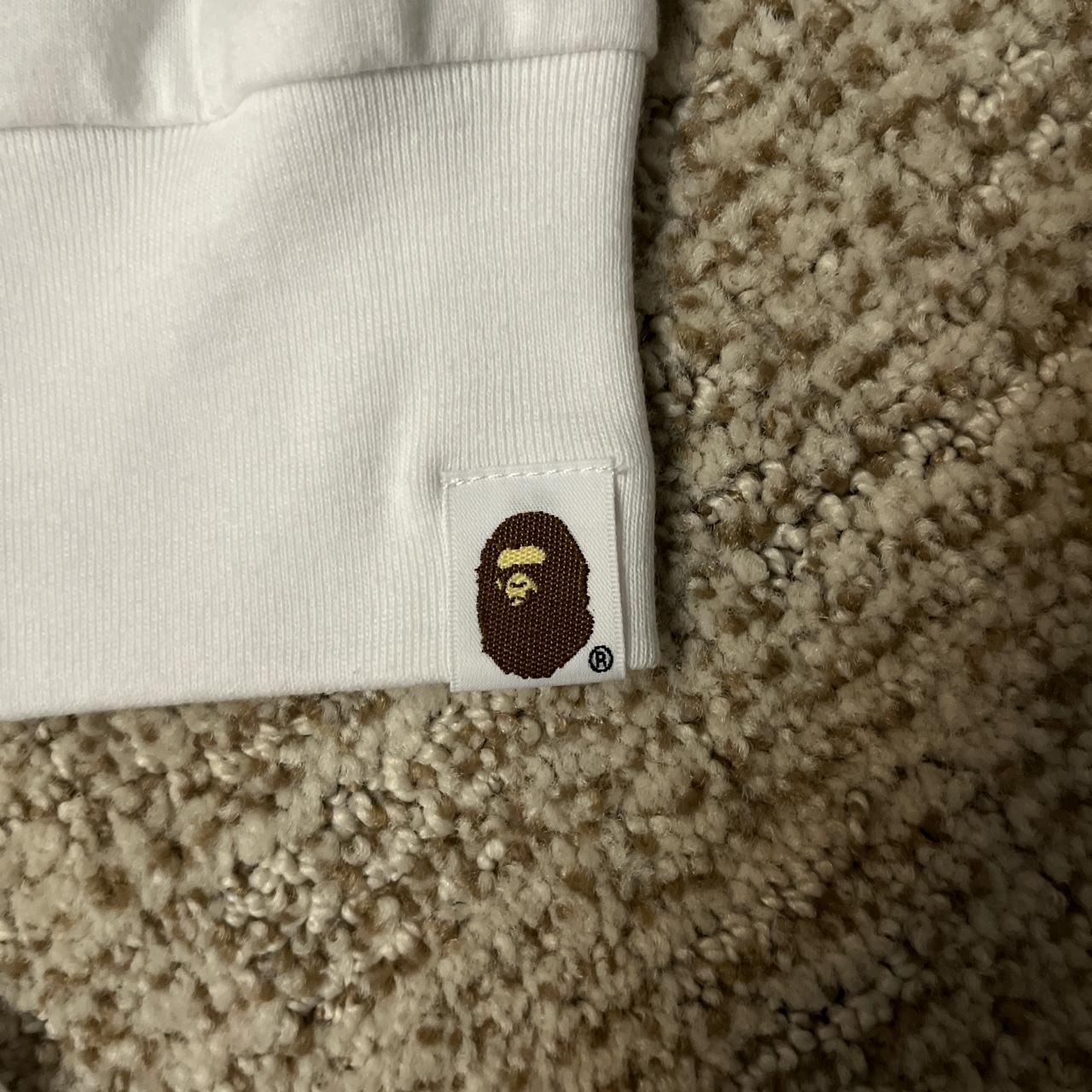 White BAPE New Year 2021 Premium Milo Longsleeve... - Depop