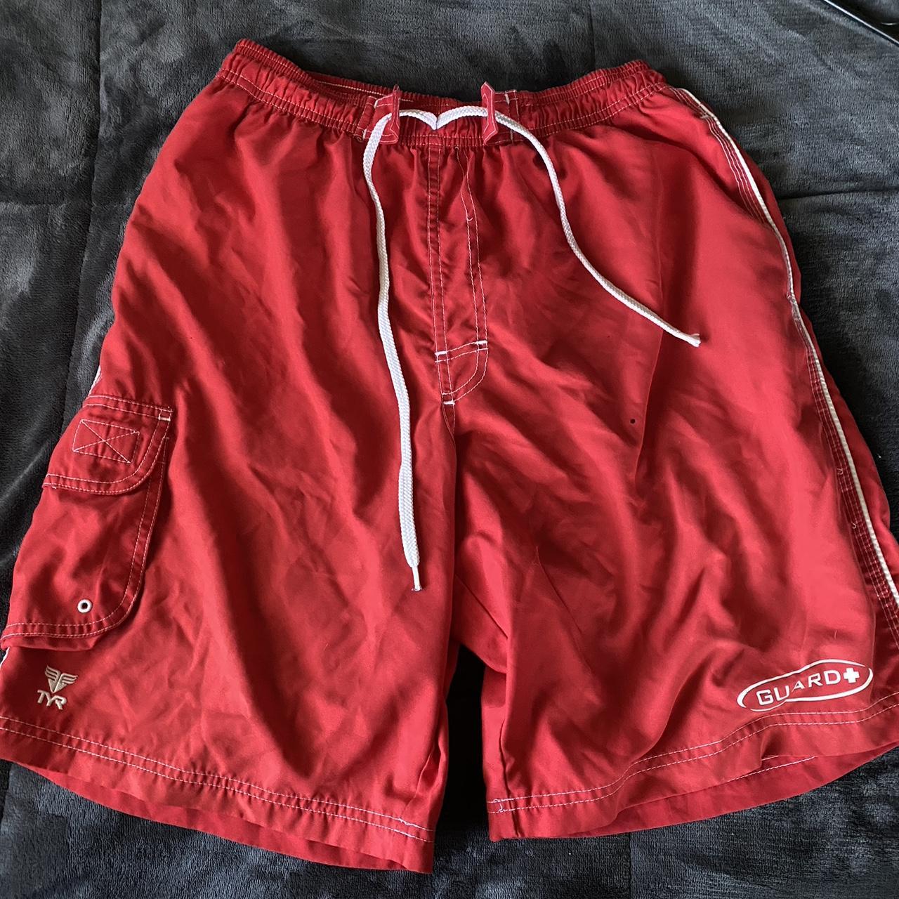 TYR lifeguard swim trunks - Depop