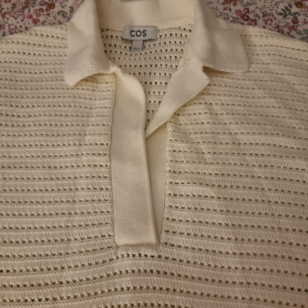 COS thick knit oversized t shirt top very heavy knit... - Depop