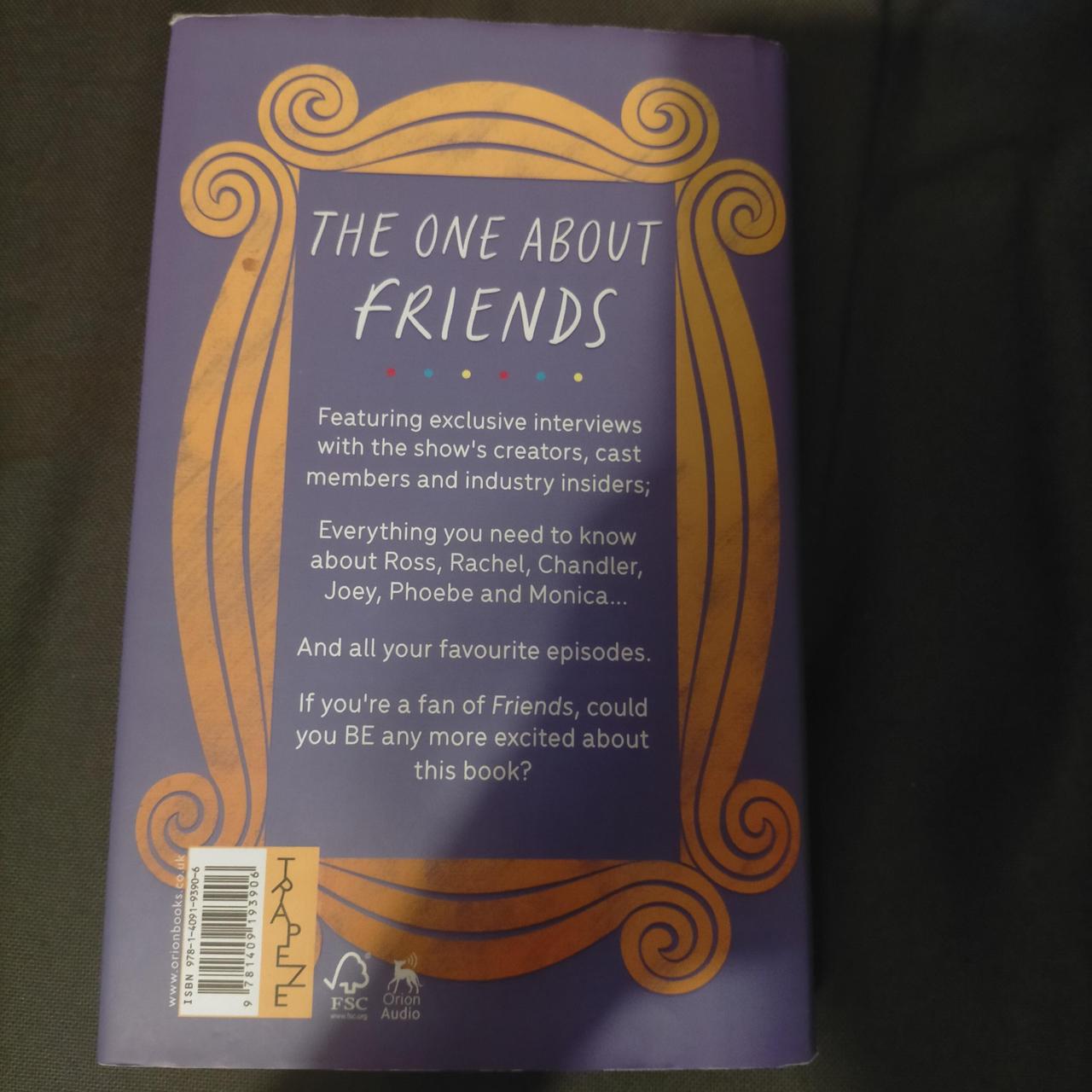 Friends TV Show Book - Great Condition - Perfect for... - Depop