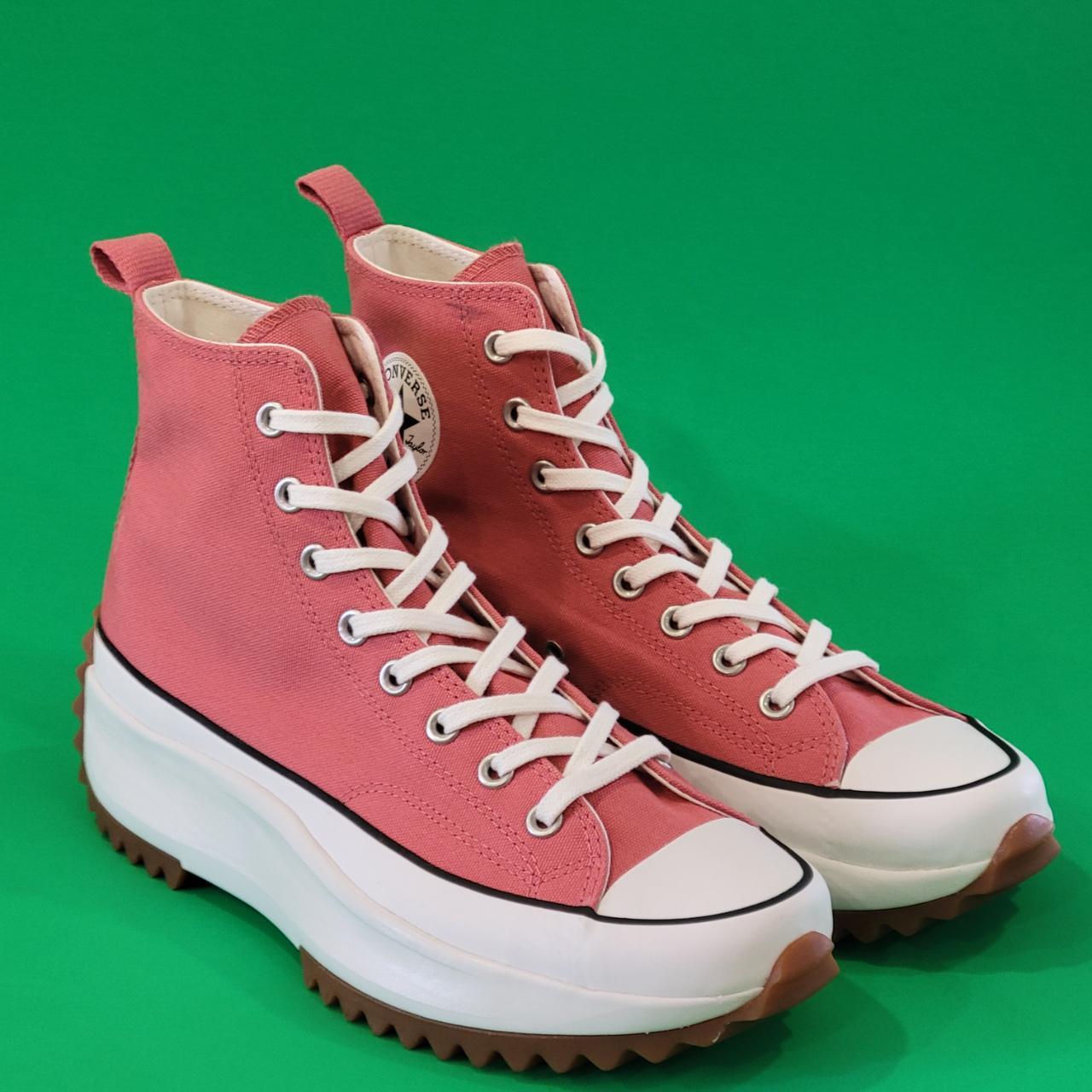 Converse Run Star Hike Terracotta Pink Gum Red... - Depop