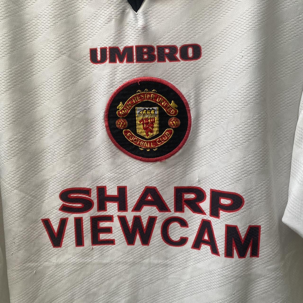 Man United Umbro retro 1996-1997 away shirt (... - Depop