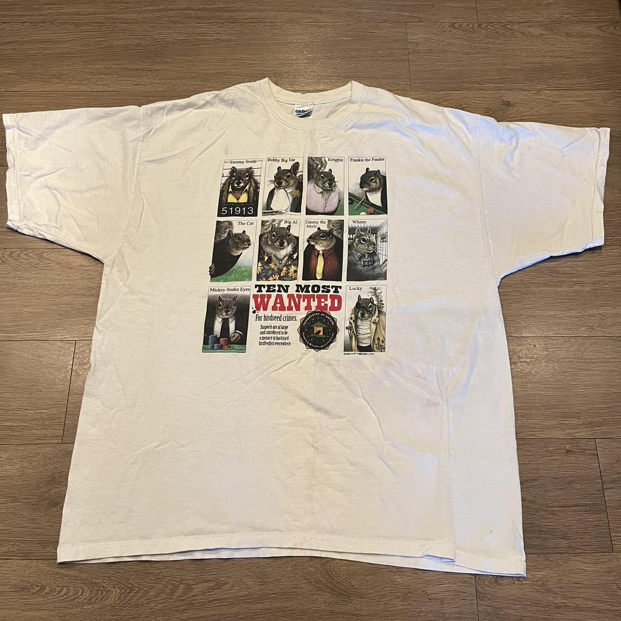 Vintage 90’s / Y2K squirrel mafia criminals comedy... - Depop
